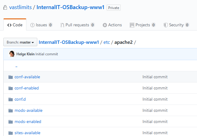Linux Config File Version Control Backup On GitHub Helge Klein
