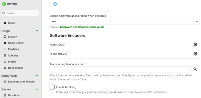 Emby: Dockerized Media Server With Automatic HTTPS