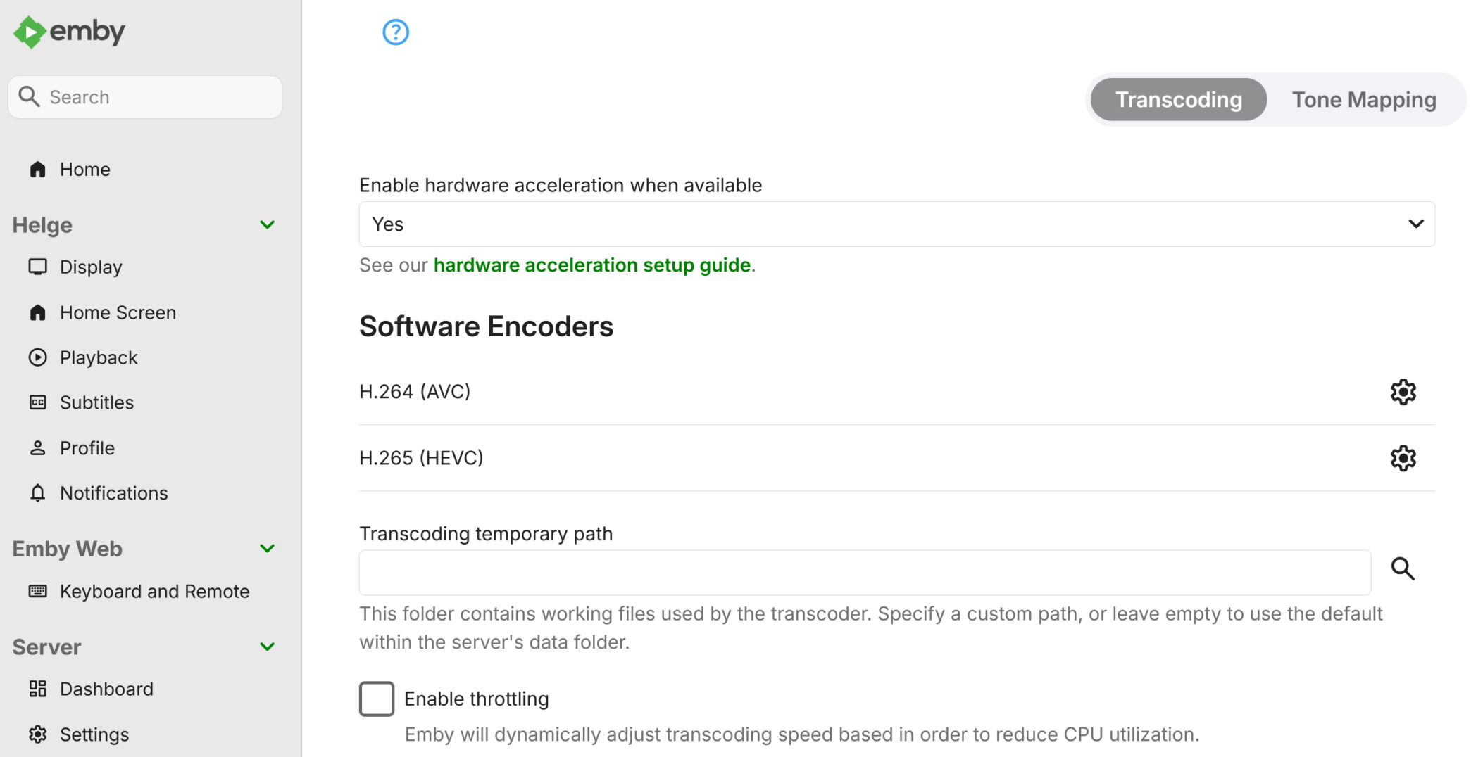 Emby: Dockerized Media Server With Automatic HTTPS